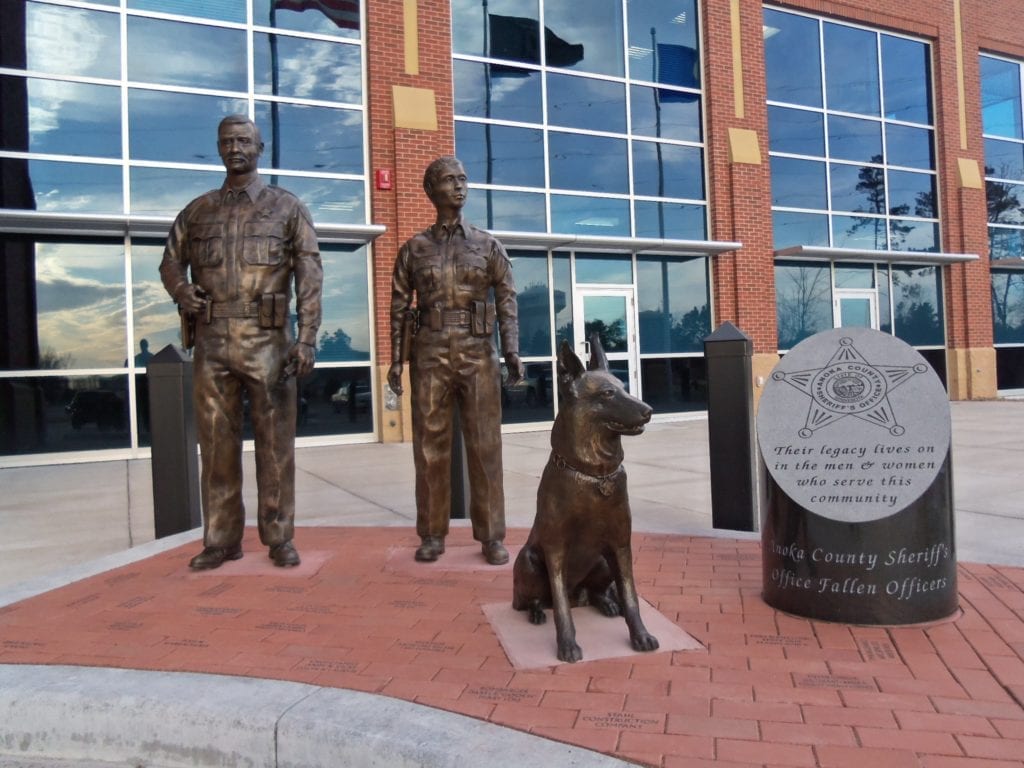 Unique Law Enforcement Memorial/Monuments Designs | Brodin Studio Inc.