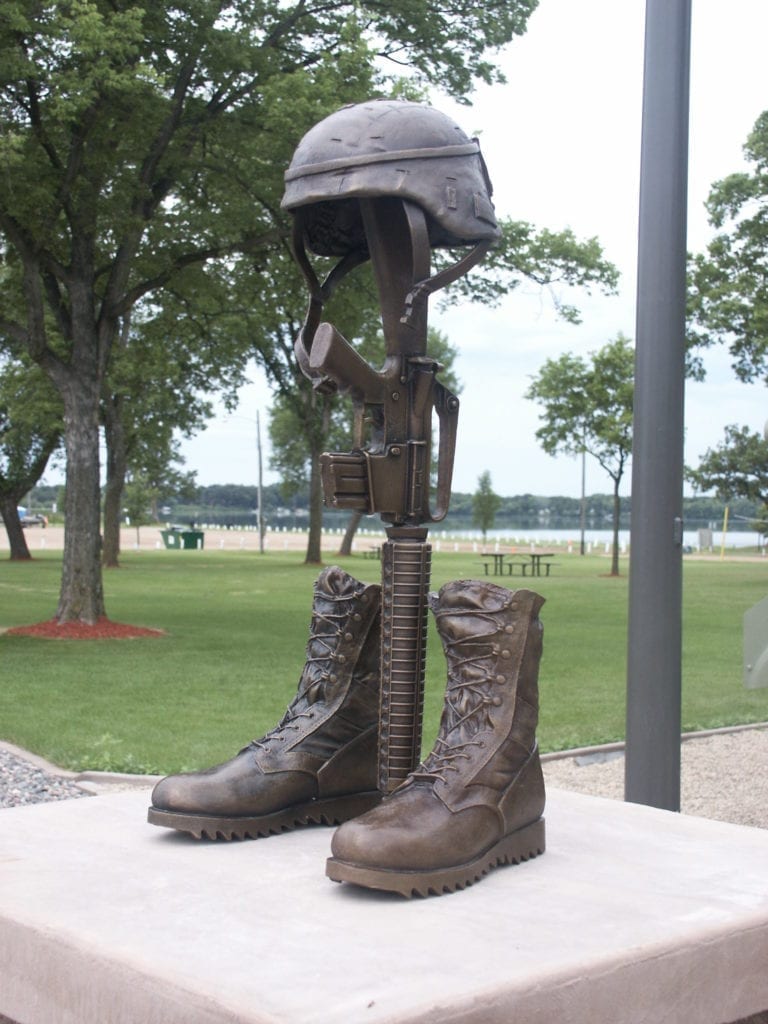 Persian Gulf War Era Battlefield Cross | Brodin Studio Inc.