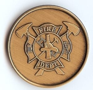 Firefighter Coin | Brodin Studio Inc.