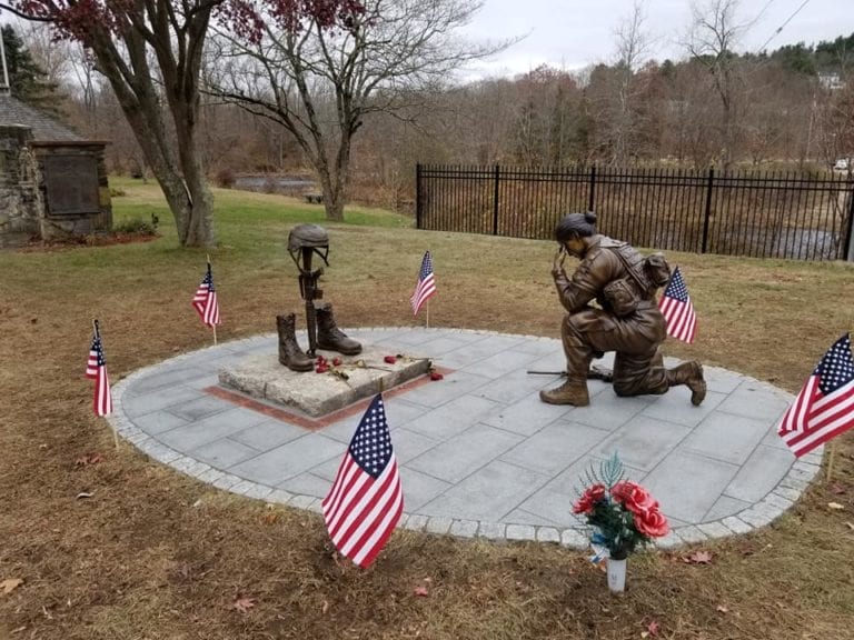 Female Soldier Statue | Bronze Memorial | Brodin Studios
