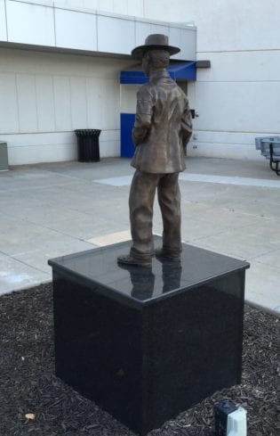 Bronze FBI G-Man Statue | Brodin Studio Inc.