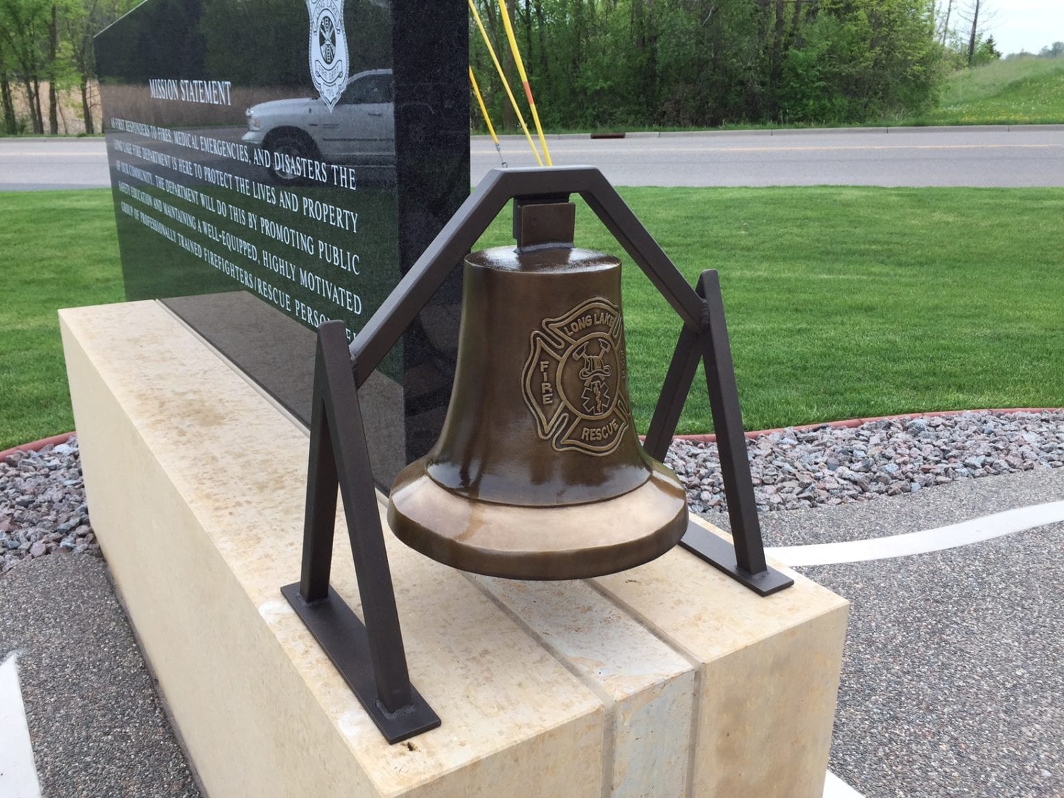 Unique Bronze Firefighter Memorials | Brodin Studio Inc.