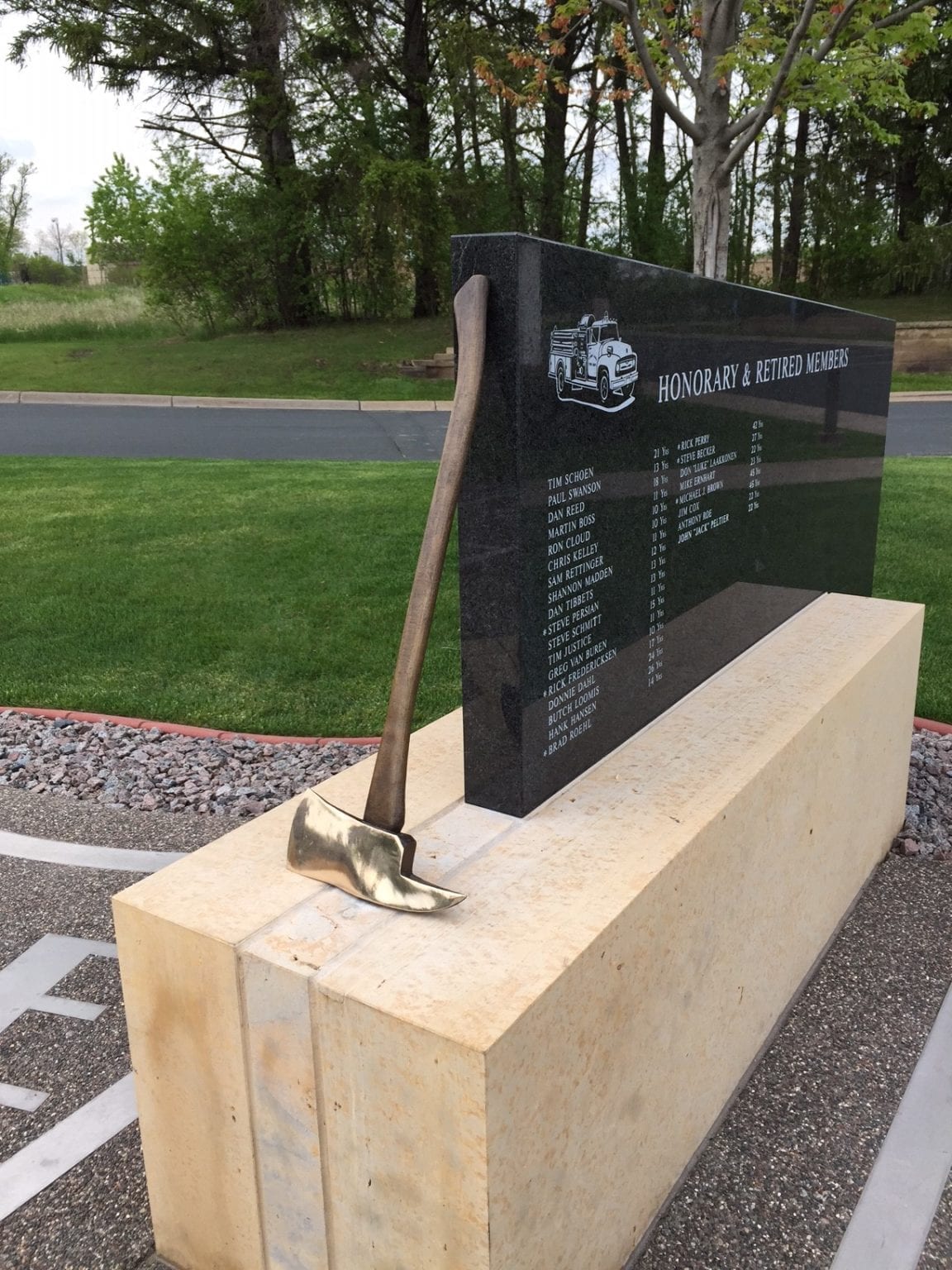 Unique Bronze Firefighter Memorials | Brodin Studio Inc.