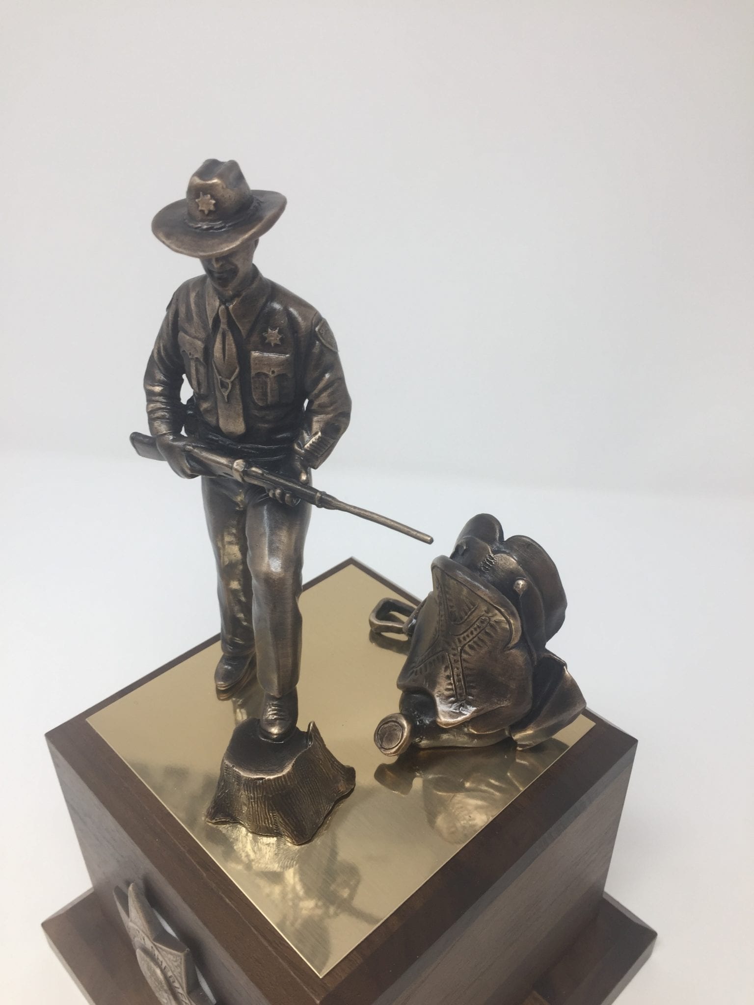 Texas Ranger Bronze Statue Miniature | 6" Figure with Base