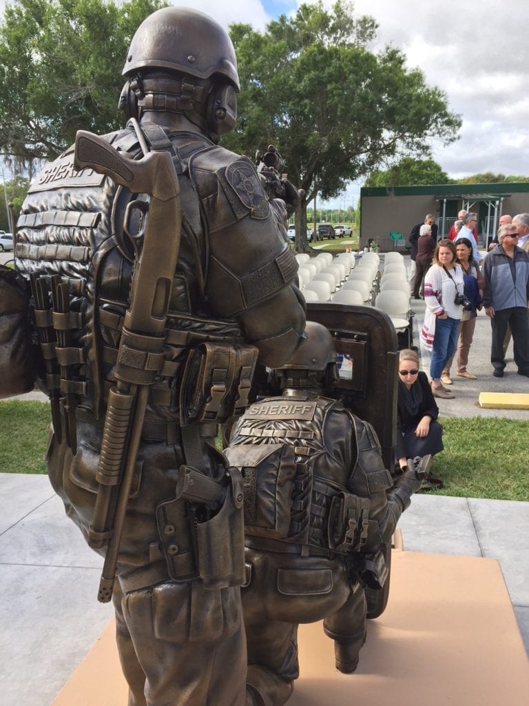 SWAT Statue | Bronze, Custom, Life-Size | Brodin Studios