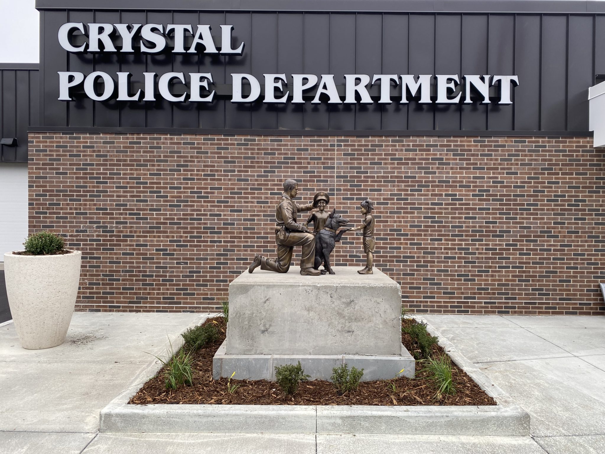 Crystal Police Department Memorial | Brodin Studio Inc.