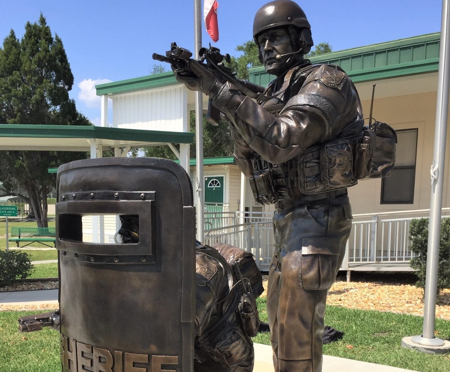SWAT Statue | Bronze, Custom, Life-Size | Brodin Studios