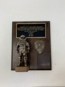 Bronze Bomb Technician Statue | Recognition Award | Brodin Studios
