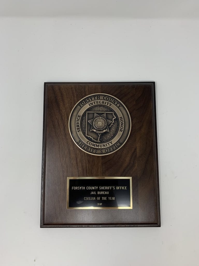 Bronze Law Enforcement Badge Plaques - Brodin Studios