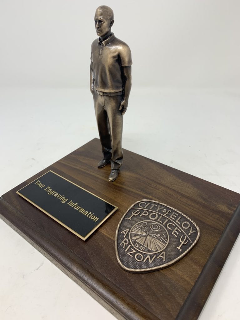 Civilian Non-Law Enforcement Bronze Statue - Brodin Studio Inc.