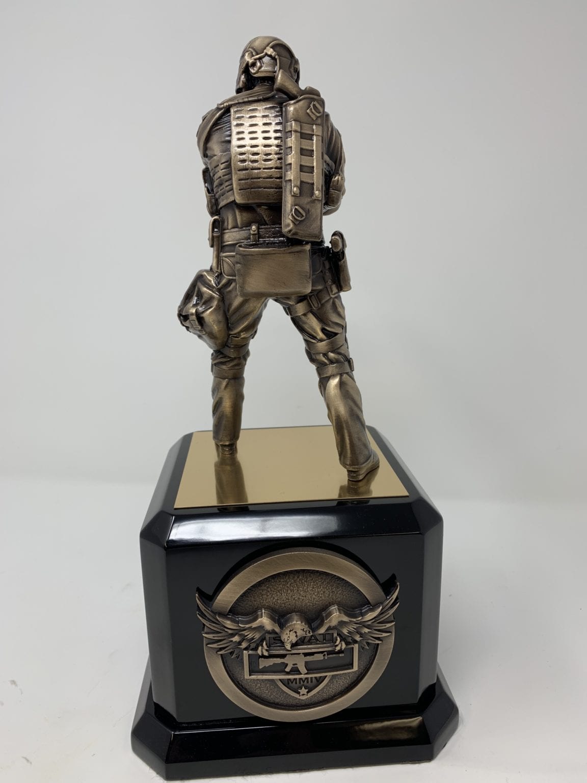 Bronze SWAT Operator Figurine | 8" and 9" Statues | Brodin Studios