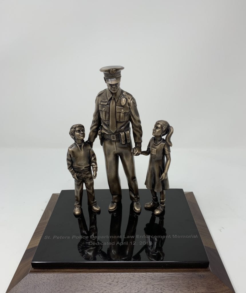 Police Protector (Officer with 1 or 2 kids) | Brodin Studio Inc.