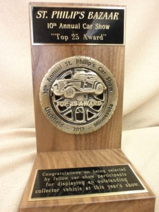 Car Show Awards | Bronze Trophies | Brodin Studio Inc.