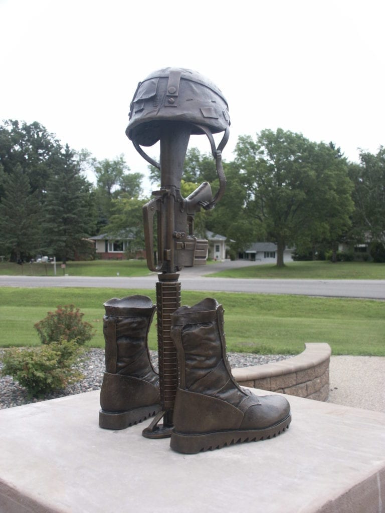 Persian Gulf War Era Battlefield Cross | Brodin Studio Inc.