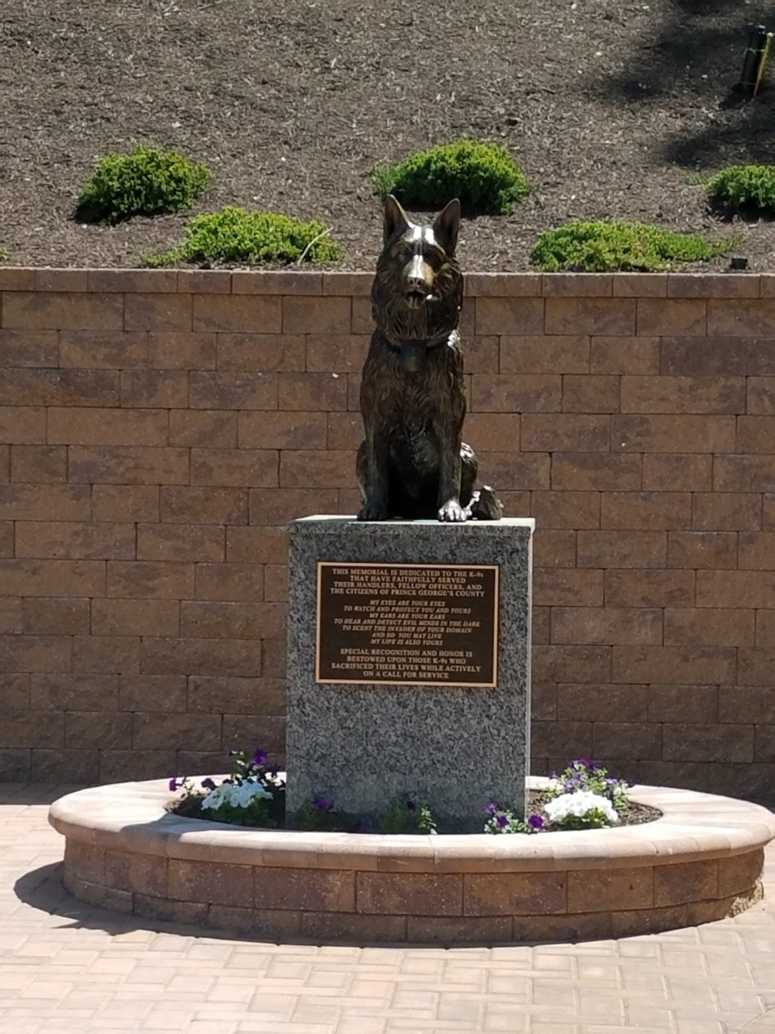 Police K9 Statue | Custom Bronze K9 Officers | Brodin Studios